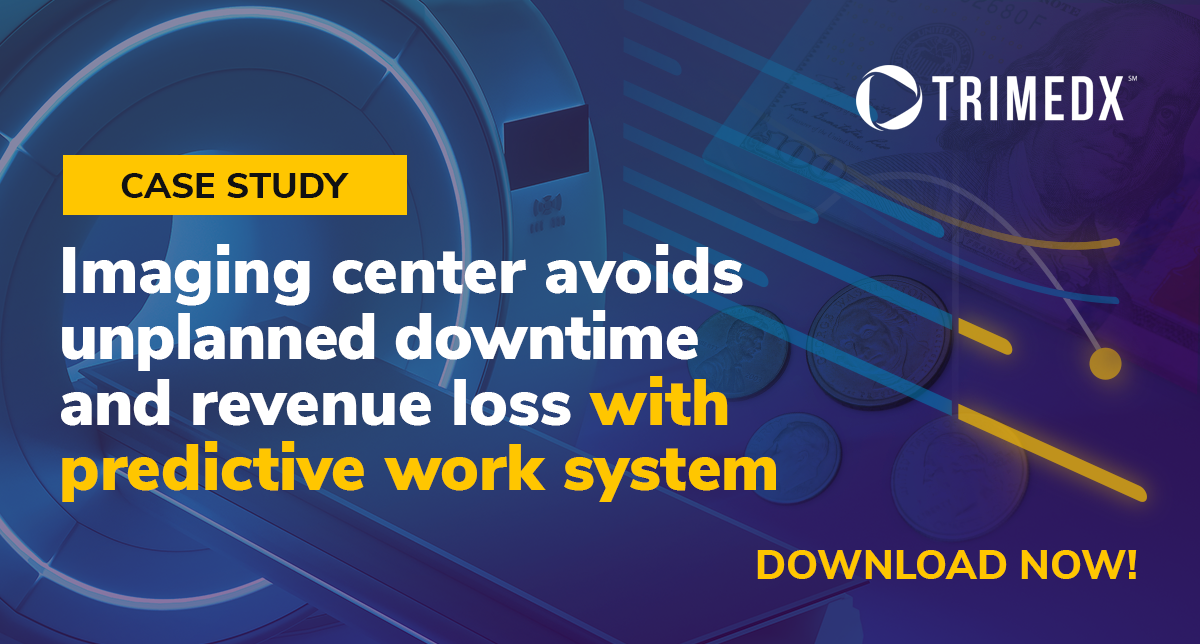 Imaging center avoids unplanned downtime and revenue loss with Predictive Work System